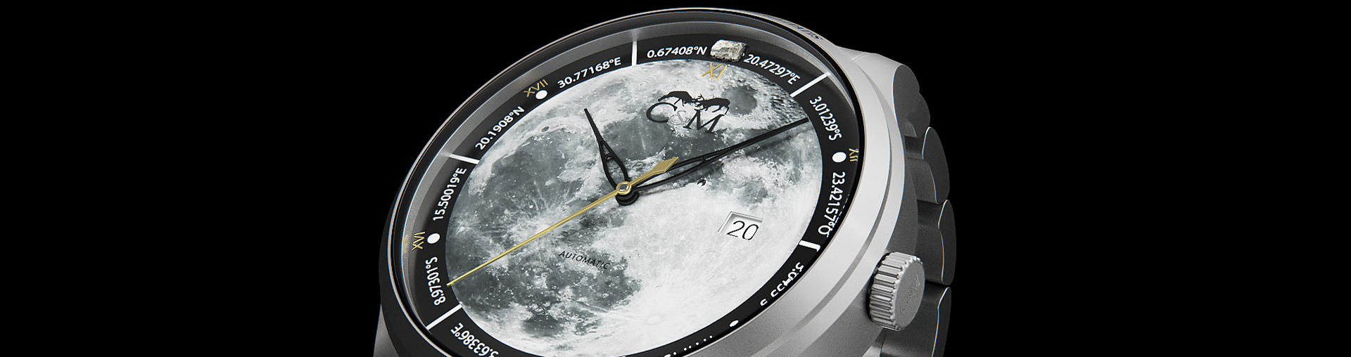 LUNAR1969 : L’HOMMAGE À APOLLO 11 AVEC UN FRAGMENT LUNAIRE – Col&MacArthur